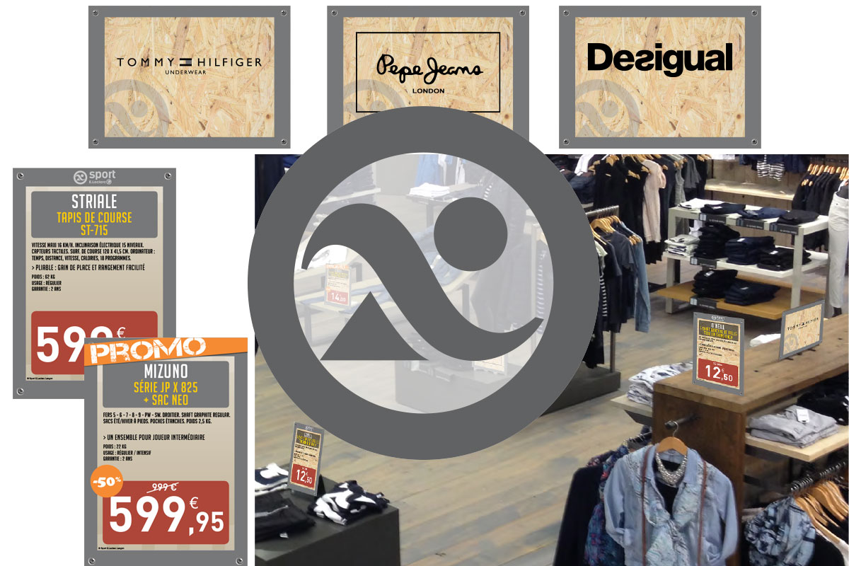 Sport E.Leclerc charte enseigne | LOTUS BLEU | Agence de communication ...